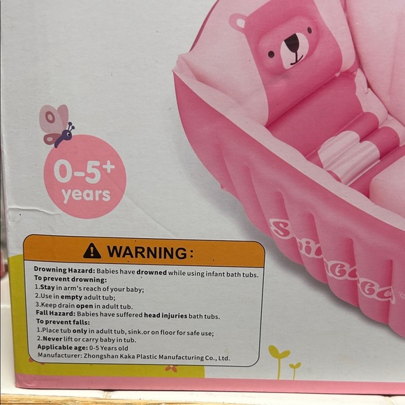 Swim BoBo | Bath | Pink Baby Bath Tub | Poshmark